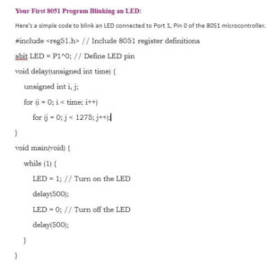 A Step-by-Step Guide to Programming the 8051 Microcontroller with Keil µVision
