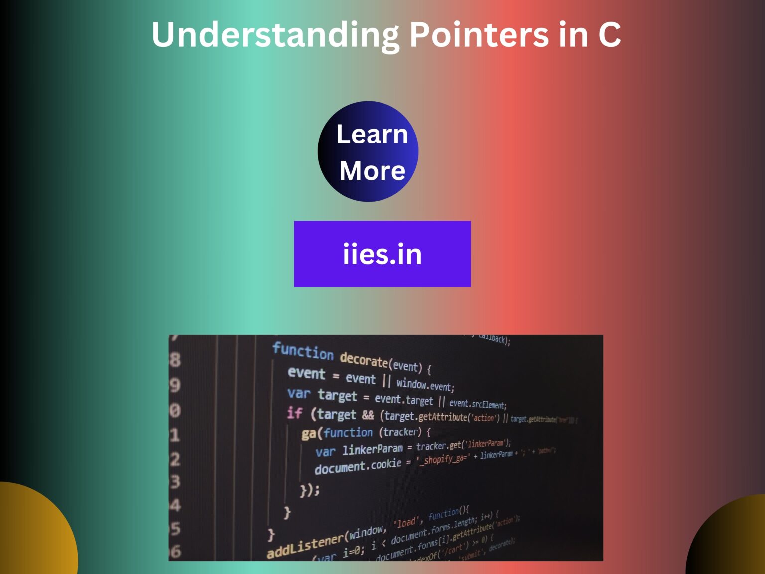Understanding Pointers in C