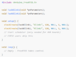 Using FreeRTOS on Arduino for Real-Time Multitasking